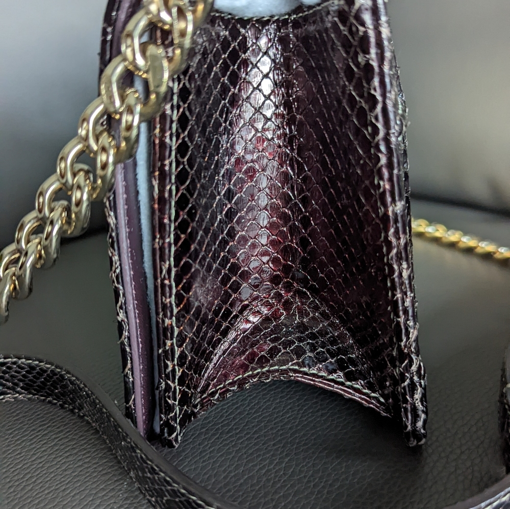 Christian Dior Diorama Python Gold Bag - Gem